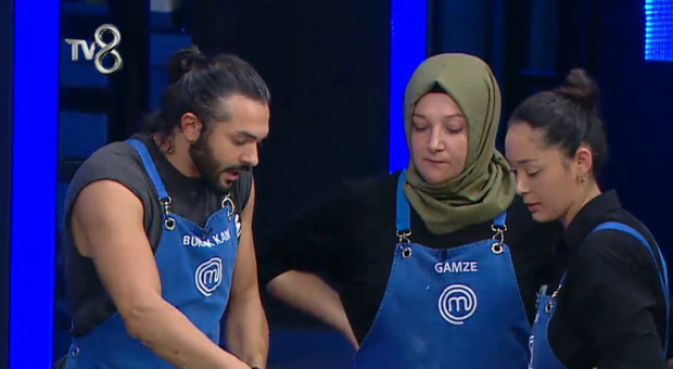 Burak Kaya ve Büşra arasında sinirler gerildi - MasterChef Türkiye